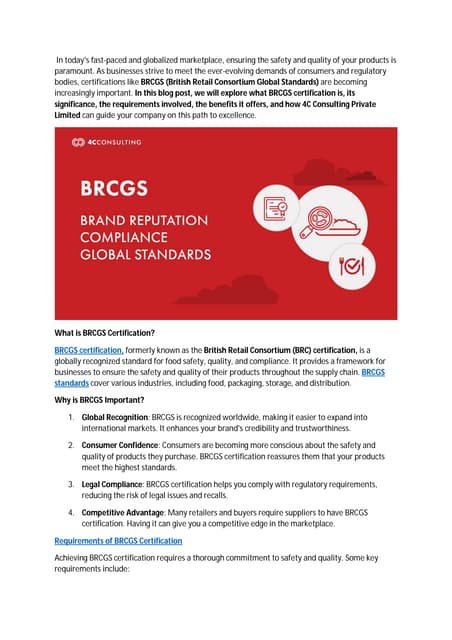 brc certification.ppt