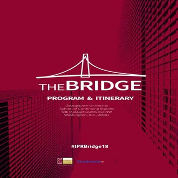 The Bridge Conference Brochure | PDF