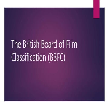 The BBFC | PPT