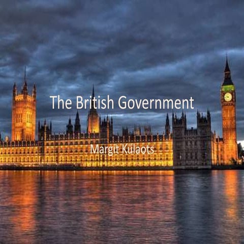 The british government presentation | PPTX