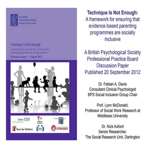 The British Psychological Society | PPTX