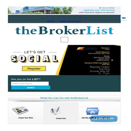 Commercial broker | PPTX