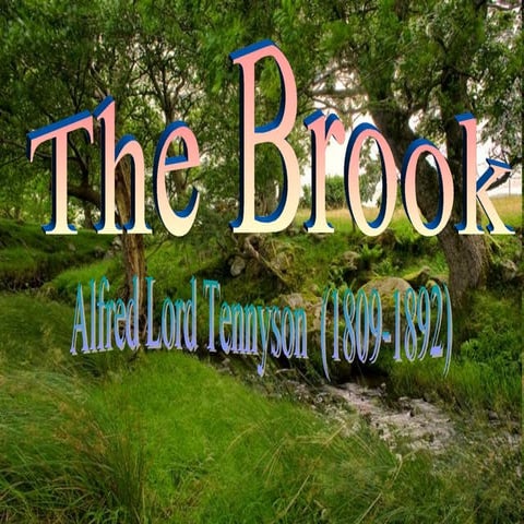 The brook | PPT