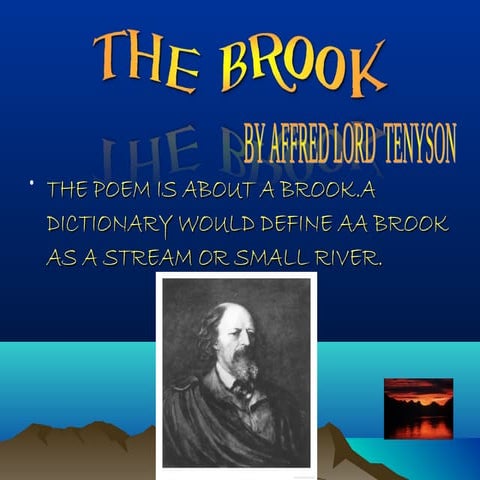 The brook | PPT