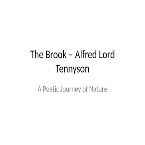 The_Brook_Presentation.pptxg dfs gwg wgg | PPTX