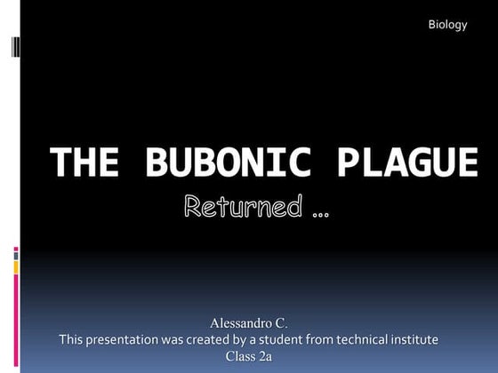 Bubonic plague | PPT