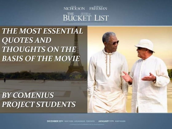 My bucket list presentation | PPTX