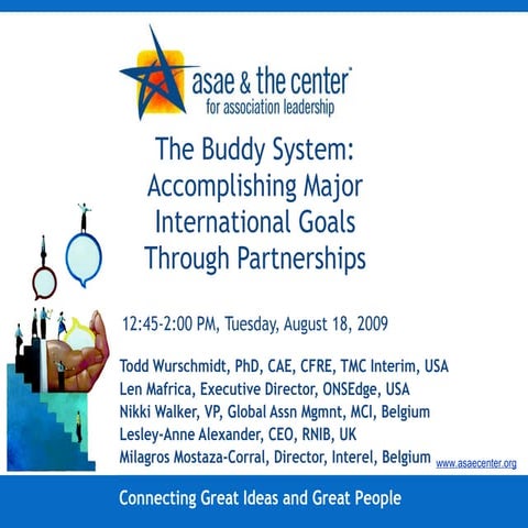 The Buddy System Accomplishing Major Goals Through Partnerships | PPT