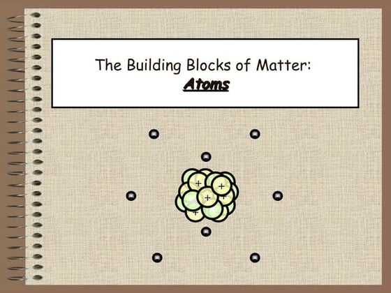 Grade 9, U1-L9-Atomic structure | PPT | Chemistry | Science