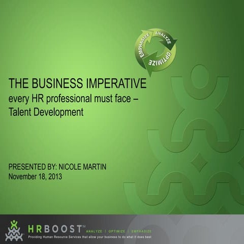The business imperative every hr professional must face : Talent ...