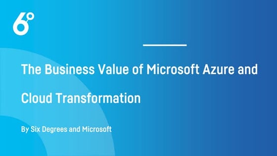 Transform IT services- | PPT