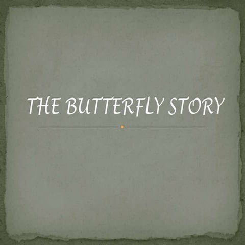 The butterfly story | PPTX