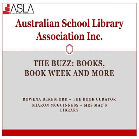 The Buzz: Books, Book Week and more | PPTX