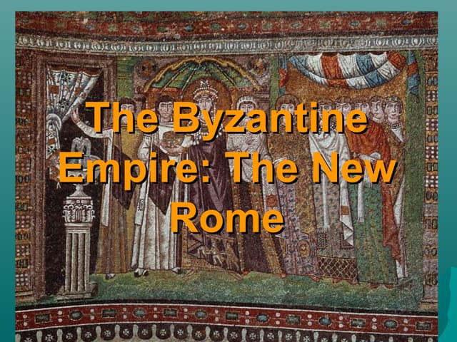 The Byzantine Empire | PPT