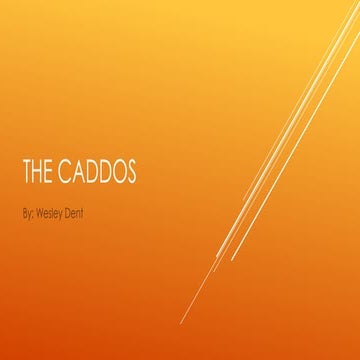 The Caddos Debate | PPT