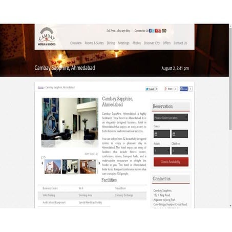 The cambay hotel & resorts | PDF | Hotels and Motels | Travel Type