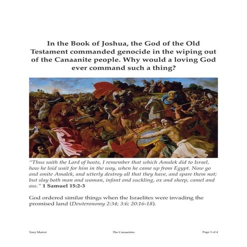 The Canaanites | PDF