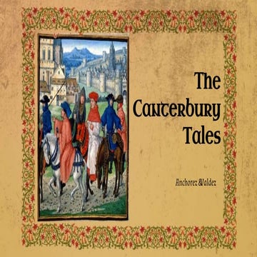 Pilgrim Chart - General Prologue.pptxChaucer's Canterbury Tales | PPTX