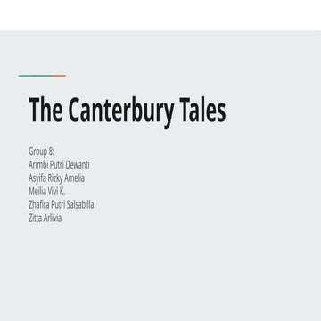 The Canterbury Tales by Geoffrey Chaucer.pptx