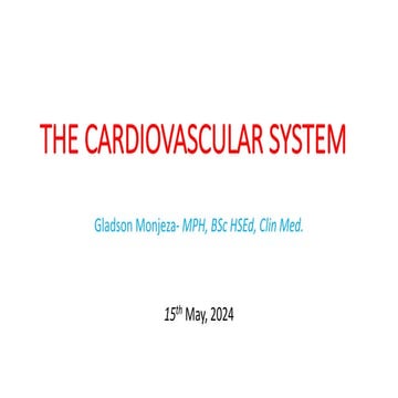 THE CARDIOVARSICULAR SYSTEM (CVS) _THE HEART.pptx