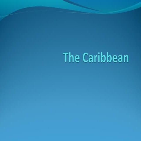 The caribbean | PPT