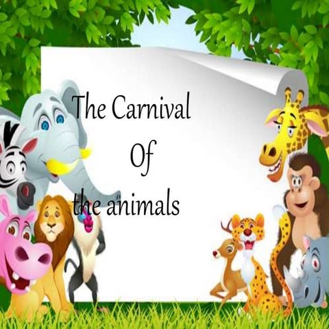 The Carnival of Animals | PPTX