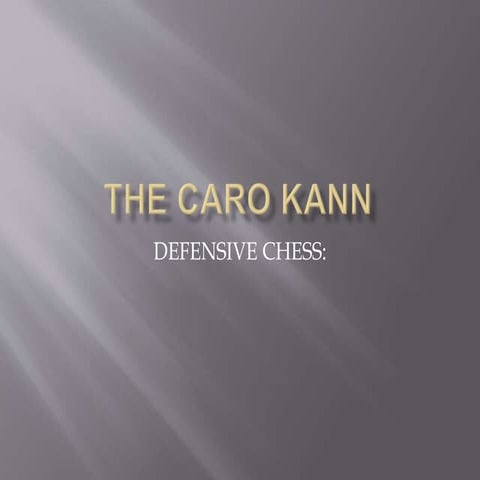 The caro kann.pptx