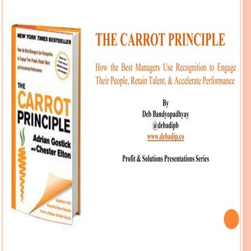 The Carrot Principal | PPTX