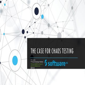 The Case for Chaos Testing | PDF