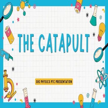 The catapult for experiment and simulation via o phyics | PPT