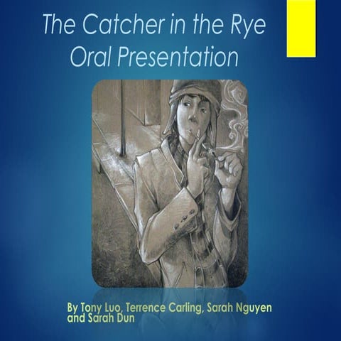 The catcher in the rye 2nd edition | PPT
