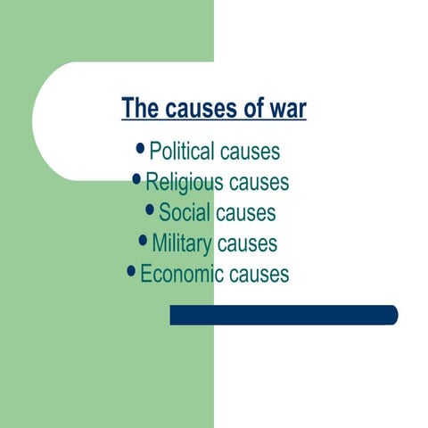 The causes of war of independence 1857 | PPT
