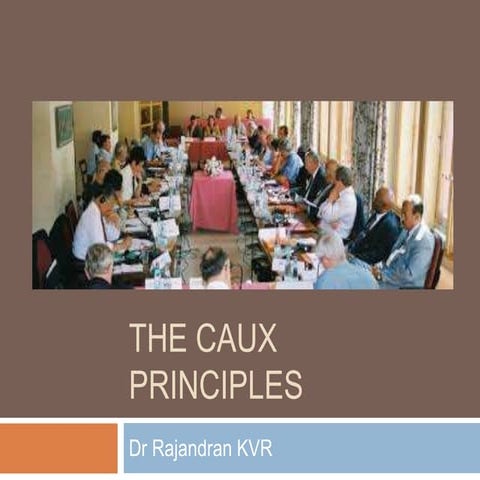 The caux principles | PPTX