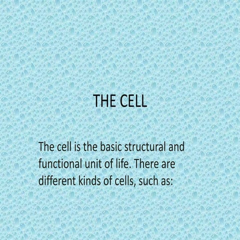 The cell | PPT
