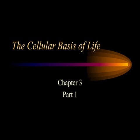 The Cellular Basis of Life.ppt