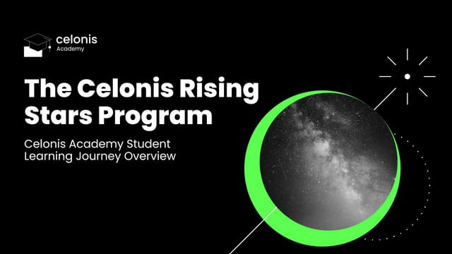 2.Celonis Process Mining Rising Star-Technical Course Enrollment ...