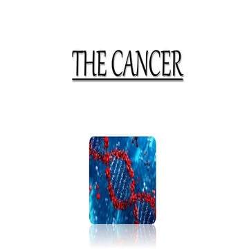 The cancer | PPT