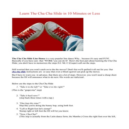 Thechacha slide | PDF