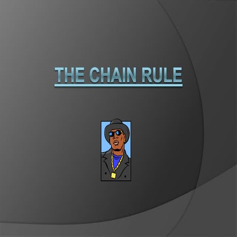 The Chain Rule Powerpoint Lesson | PPTX