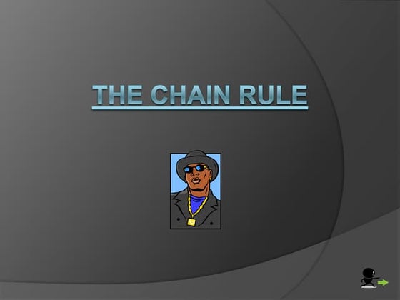 The chain rule | PPT