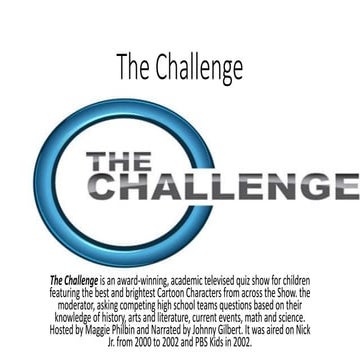 The Challenge | PPTX