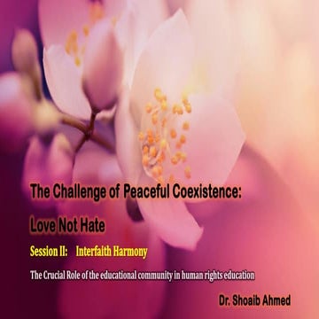 Foundation of Values Education | PPTX