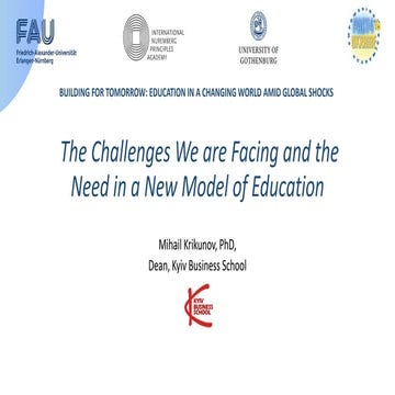 The Challenges We are Facing and the Need in s New Model of Education.pdf