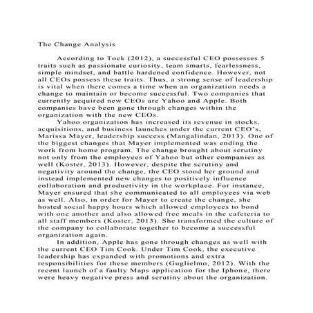 Nokia change management | DOCX