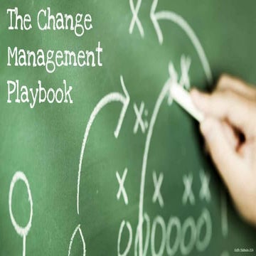 The Change Management Playbook | PDF