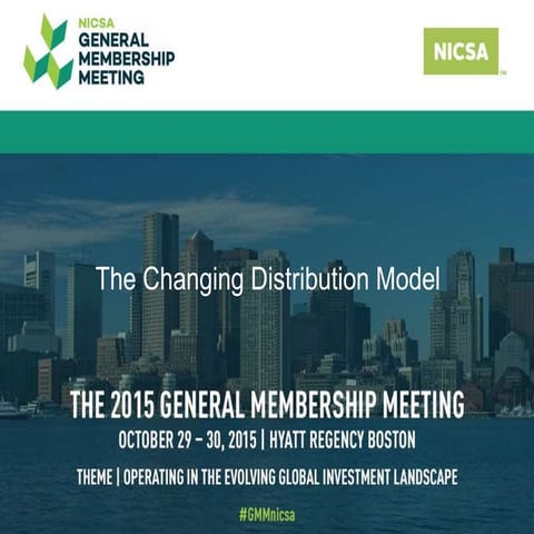 The Changing Distribution Model Pptx