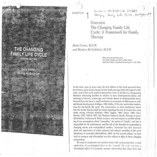 The Family Life Cycle | PPTX