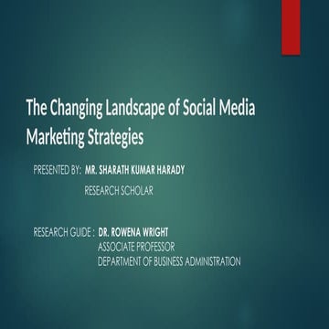 The Changing Landscape of Social Media Marketing Strategies.pptx