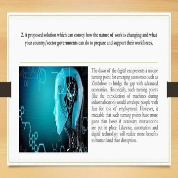 The changing nature of work | PPT