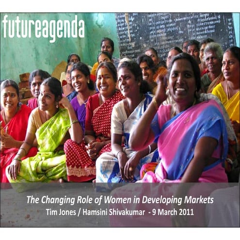 The Changing Role of Women in Developing Markets | PPT